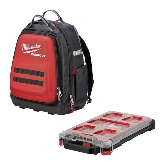 MILWAUKEE BACKPACK SET MILWAUKEE PACKOUT | Wearable Tool Holders And ...