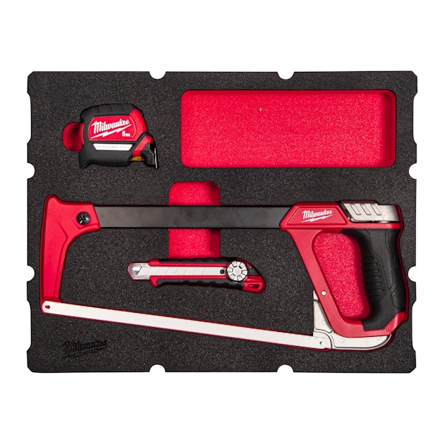 MILWAUKEE FOAM INSERT MILWAUKEE PACKOUT CUTT+MEASURING SET 4P | Tool ...
