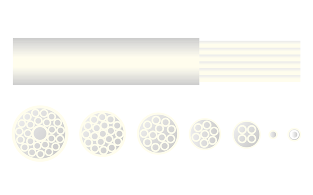 HEXATRONIC MICRODUCT BUNDLE INDOOR 12x5/3,5MM | Glass Fibre Ducts | Onninen