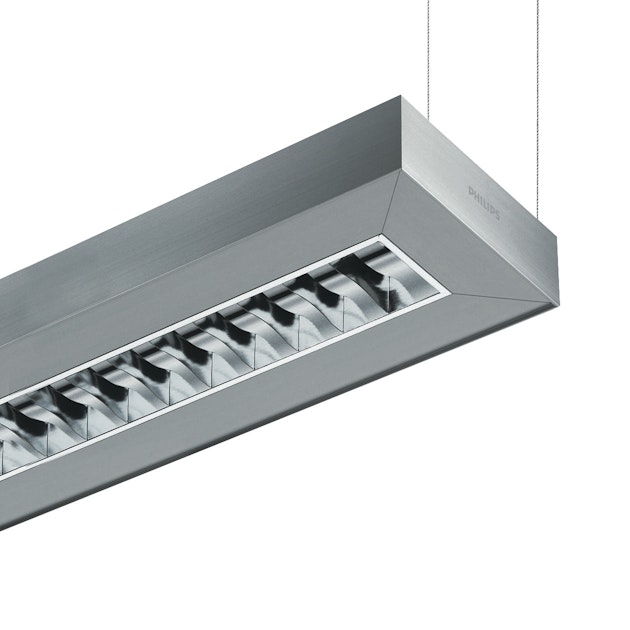 PHILIPS ARANO LUMINAIRE TPS642 1X54W/830 HFP D8 SMS AL | Office ...