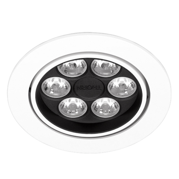 THORN ARMATUR INFÄLL MONTAGE D-CO LED DL 6X1,2W 3K 35 WHI | Downlight ...