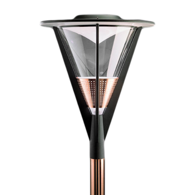 THORN POLE MOUNT. LUMINAIRE AVENUE D 70W HID 2,5KV PC ANT | Urban- And ...