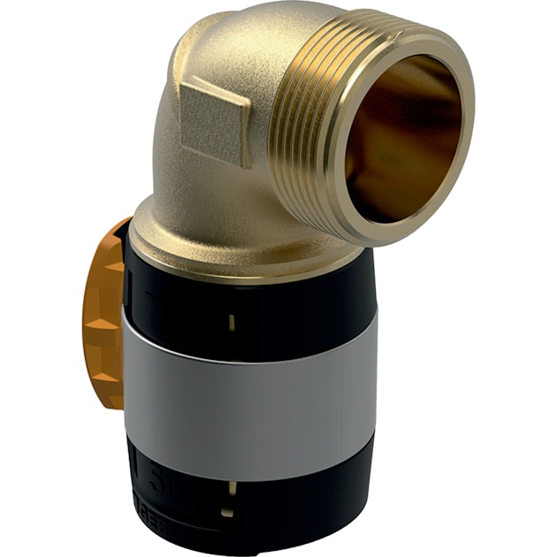 GEBERIT ELBOW MT FLOWFIT 63x2 BRONZE | Multilayer Fittings | Onninen
