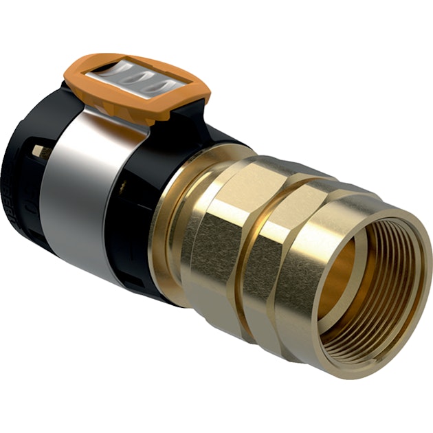 GEBERIT ADAPTER UNION FT FLOWFIT 50x2 BRONZE | Multilayer Fittings ...