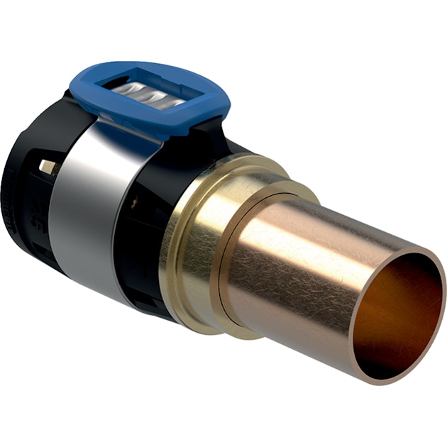 GEBERIT CONNECTOR FLOWFIT 16x15 CU-PIPE BRONZE | Multilayer Fittings ...