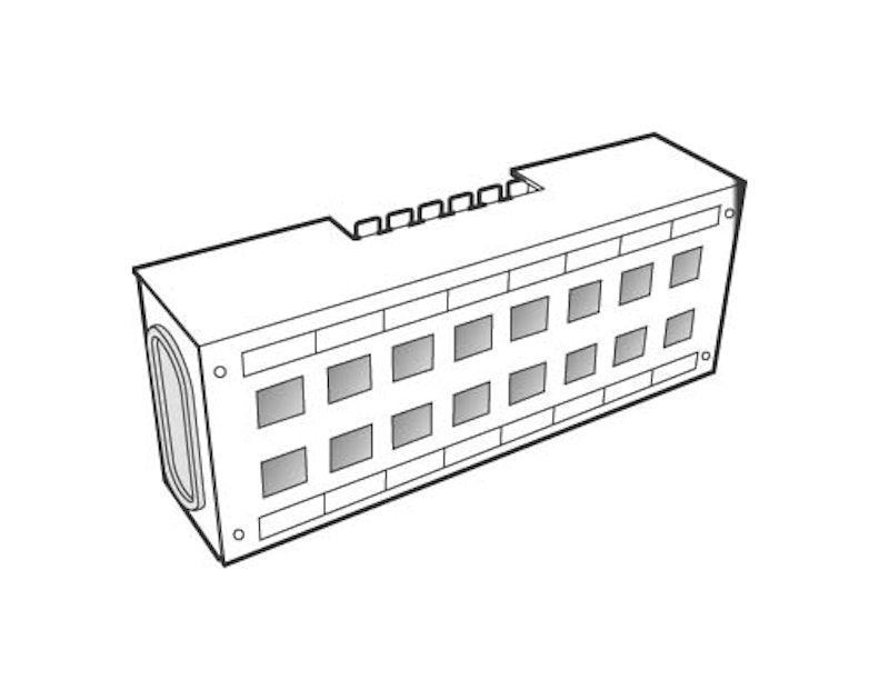 SCHNEIDER ELECTRIC PATCH PANELS, 19 FITTING RJ45 PANEELI PINTA-AS. 16 ...