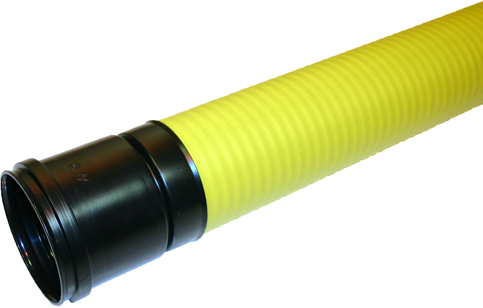 JITA CABLE PROT.PIPE TRIPLA YELLOW 140x124 SN8 6m WO. SEALING ...
