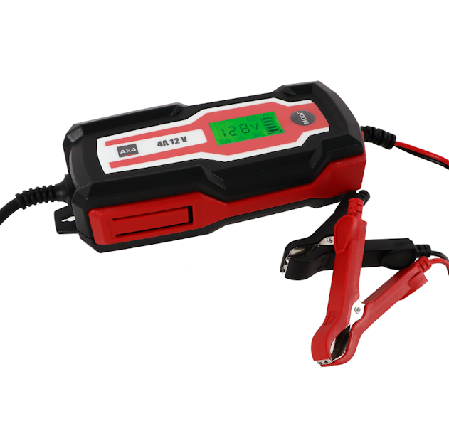 BATTERY CHARGHER AX4 6V/12V 4A 10-STAGE AUTOMATIC CHARGING | Batteries ...