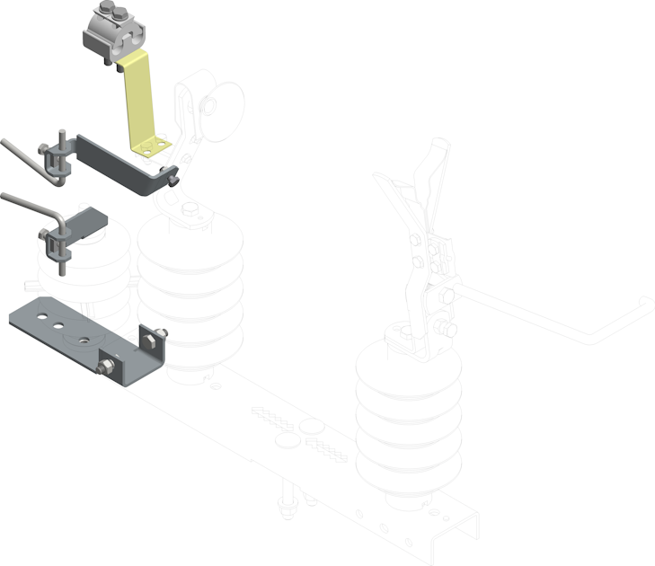 GNISTGAP+VENTILAVLEDARE FÄSTE 12KV 3ST | Säkringsapparater | Onninen