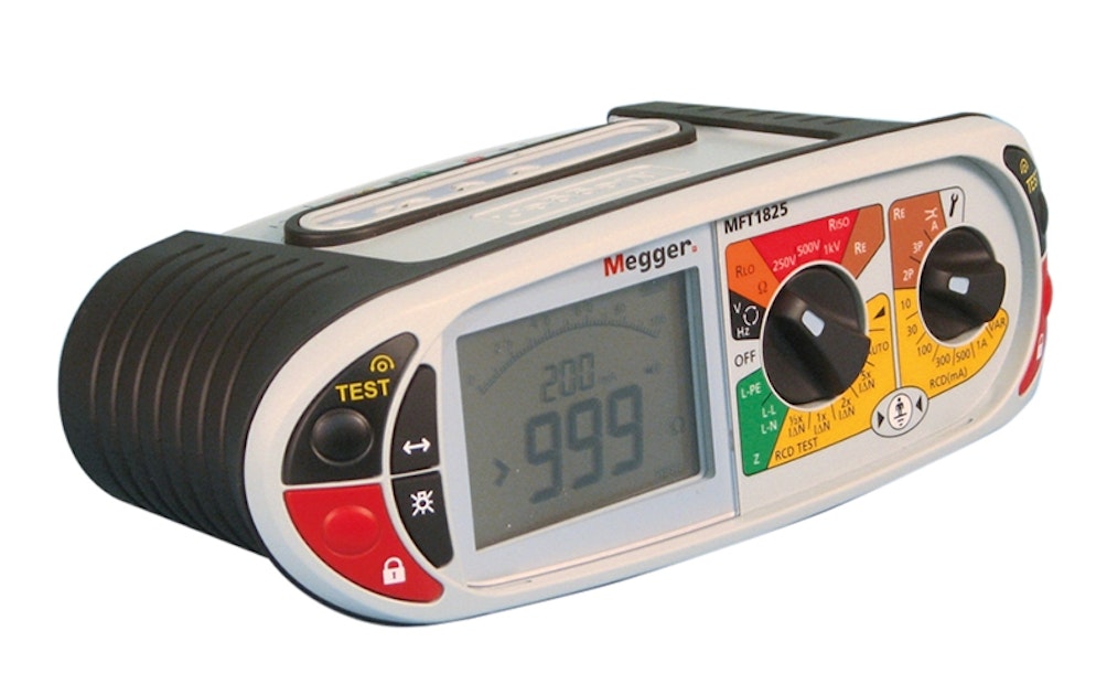 MEGGER INSTALLATION TESTER MEGGER MFT-1825 | Electric Testers | Onninen