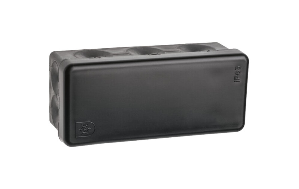 SG JUNCTION BOX INSTALL IP65 JUNCTION BOX 43X99 BLACK | Surface ...