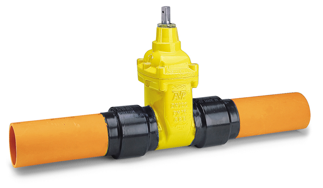 AVK GAS VALVE AVK DN100/110mm PN10 PE-ENDS | Resilient Seated Gate ...