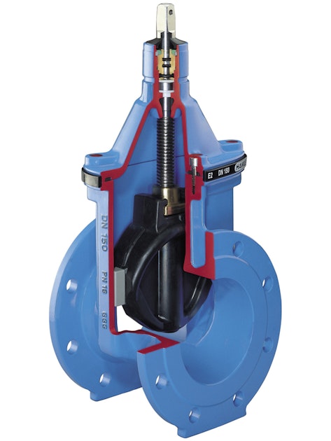 SLUSSVENTIL PN10 FLÄNS 300 HAWLE 400 URAN RATT | Slussventil | Onninen