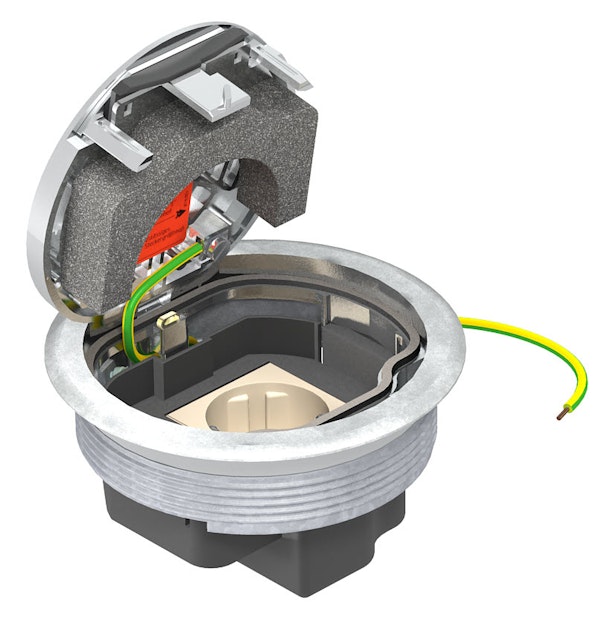 OBO BETTERMANN FLOOR BOX GESRC2USB | Cable Ducts | Onninen