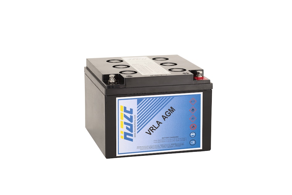 BLYBATTERI 12VOLT 26 AH LUKKET OPPLADBART | Batterier bly | Onninen AS