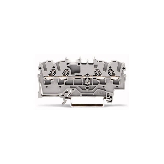 ENDE/SKILLEPLATE GRÅ 2002-1391 WAGO | Rekkeklemmer 1-35 kvadrat leder ...