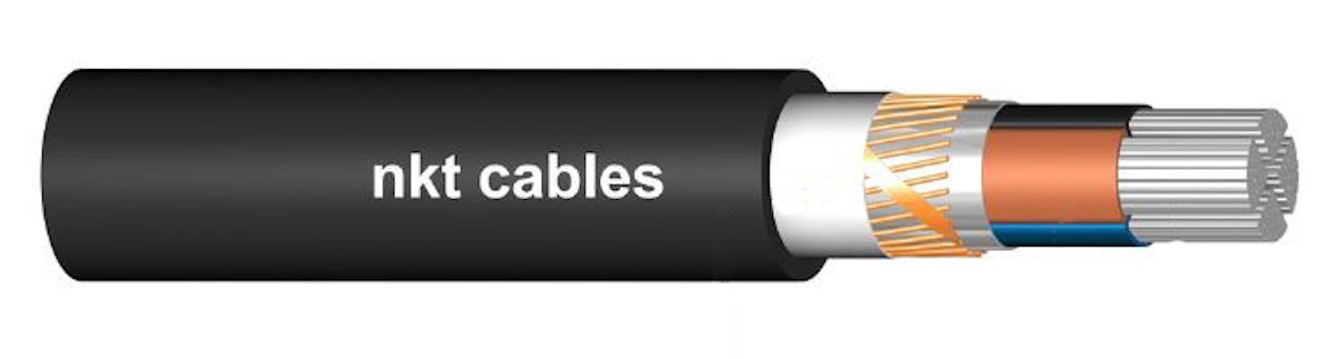 NKT Aluminium power cable-HF AXQJ 3X150/41 0,6/1 kV Dca | Fireresistant ...
