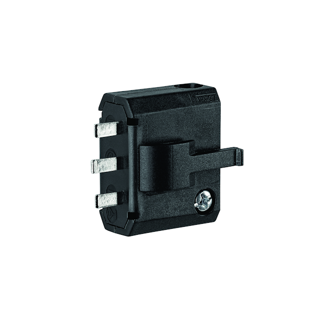 DCL PLUGG SORT | Støpsel/plugg flatstift | Onninen AS