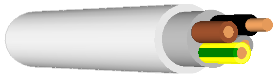 RV-K IF 4G6 MR FLEX HVIT 90grC KLASSE 5 FLEKSIBEL KABEL | Kabel ...