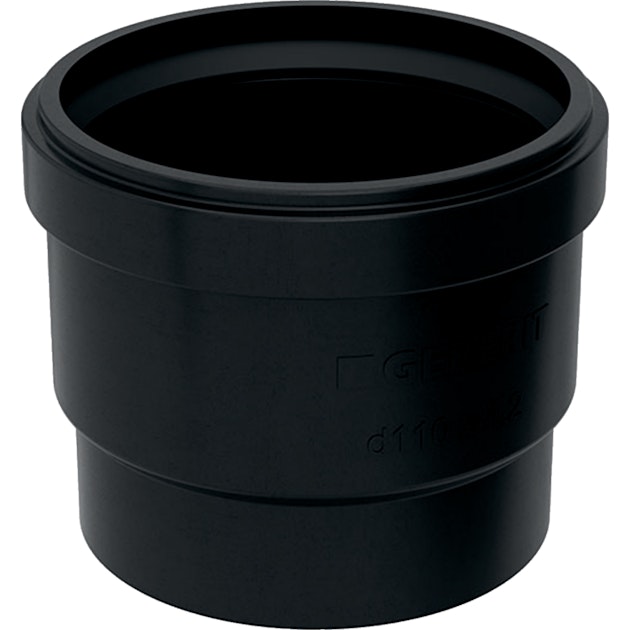 GEBERIT O-RING SOCKET GEBERIT PE 125mm | Inhouse plastic sewage pipe ...