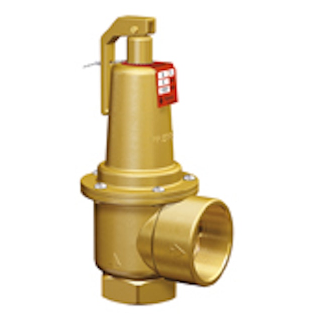 FLAMCO SAFETY VALVE FLAMCO 1 1/2x5 bar F PRESCOR S 960 | Brass Safety ...