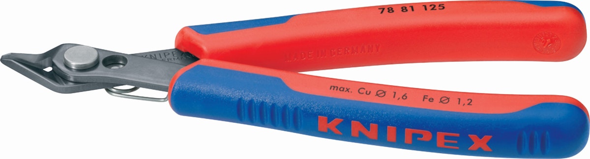 SIDEAVBITER ELEKTRONIKK 125MM KNIPEX 78 81 125 SB | Tenger | Onninen AS