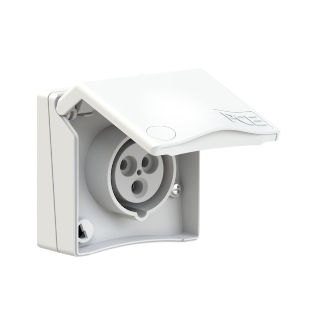 ONNLINE POWER SOCKET-OUTLET ONNLINE DESIGN16A 3P 6H 230V IP44 FLU ...