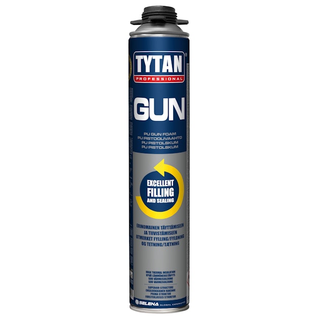 TYTAN PU FOAM GUN TYTAN 750ml GUN | Polyurethane insulation and foam ...