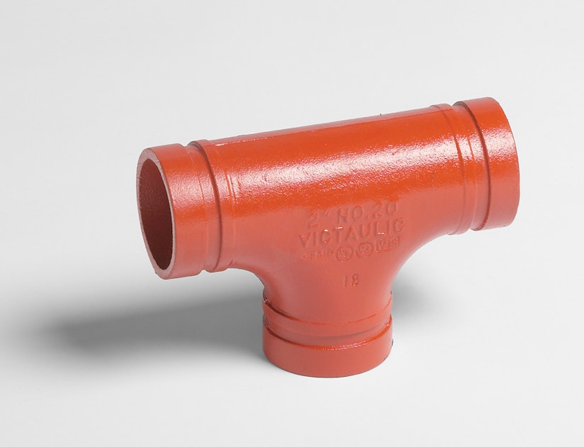 VICTAULIC GROOVED TEE VICTAULIC DN300 Style 20 orange | Groove ...
