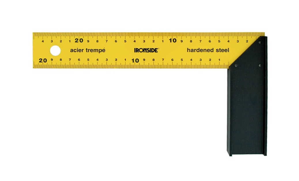 CARPENTER SQUARE IRONSIDE 250mm | Måleverktøy | Onninen AS
