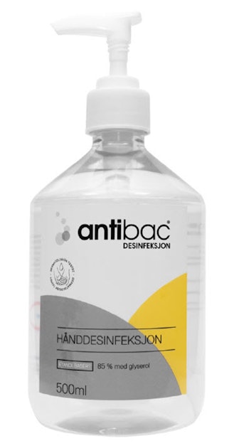 ANTIBAC HÅNDDESINFEKSJON 85% | Onninen AS