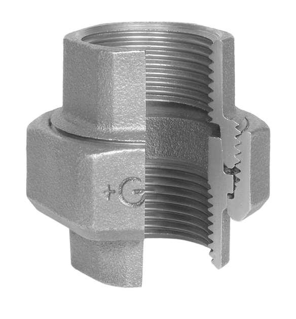 GF UNION F/F BLACK 1 1/2 NR.340 | Threaded Fittings | Onninen