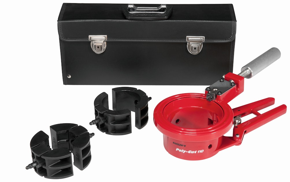 REMS AVLOPPSRÖR KAPARE ROLLER Poly-Cut 110 P Set 50-75-110 | Rörbockare ...