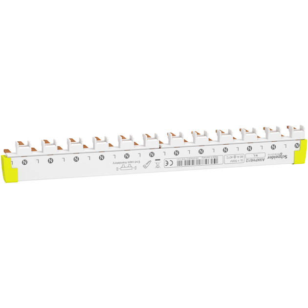 SCHNEIDER ELECTRIC BUSBAR ACTI 9 COMB BUSBAR BOTTOM 1PN 12 MOD ...