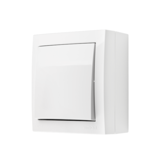 BRYTER KRYSSVENDER IP44 PVG 10A SKRU X4 HVIT | Påvegg brytere med IP 44 ...