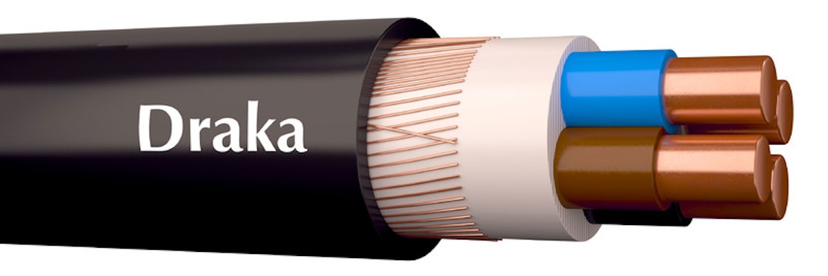 DRAKA COPPER POWER CABLE MCMK 4x2,5/2,5 R50 Eca | 1 Kv Copper Power ...