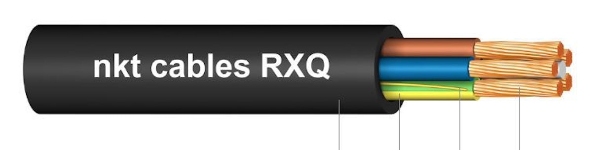 NKT COPPER POWER CABLE-HF RXQ 3G1,5 0,6/1kV Dca K500 | 1 kV COPPER ...