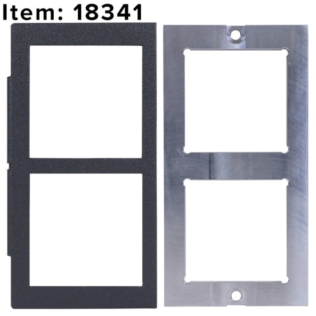 FSR COVER PLATE 2x45MM OPENING FOR SOCKETS | Cable Ducts | Onninen