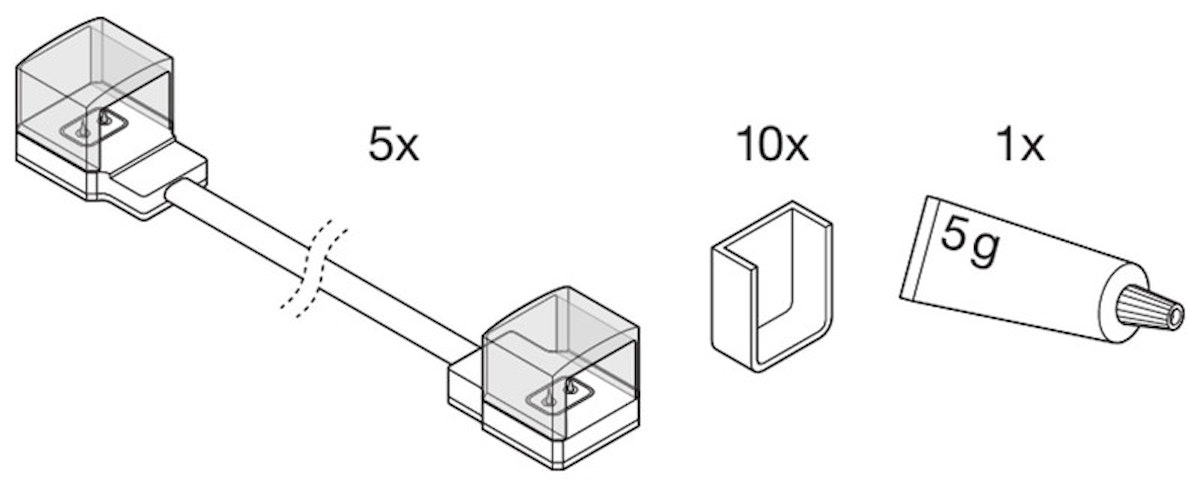 OSRAM CONNECTOR LINEARLIGHT FLEX FX-DCS-G1-CM2PJ-IP67-SIDEKIT5 | Other ...
