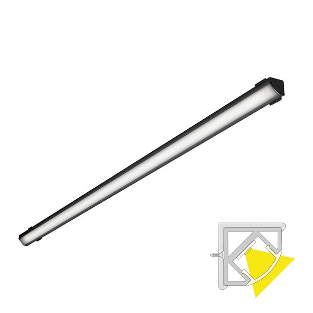 LIMENTE LED-LIGHT RAIL LED-CORNER20 CCT 29W 2,7-6K BL | Led-Light Strip ...