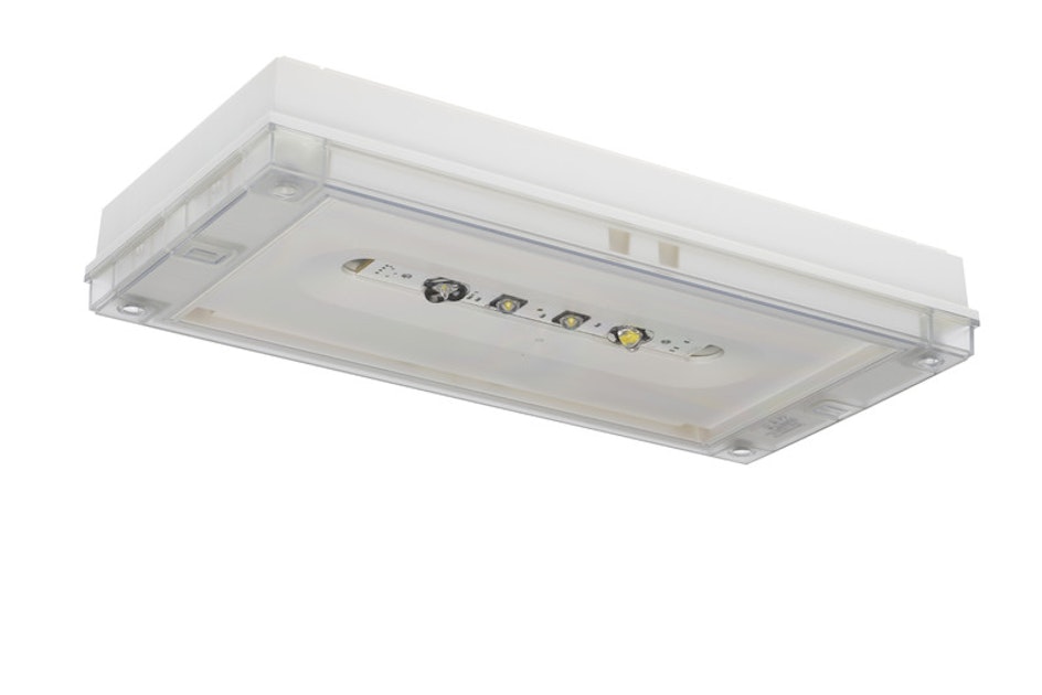 TEKNOWARE EMERGENCY LUMINAIRE SOLID ZONE LOWBAY TWT3241WK 24V IP65 ...