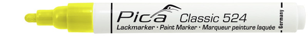 PICA PAINT MARKER PICA YELLOW 2-4 MM | Markers, Pencils, Crayons And ...