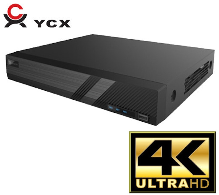 YCX KAMERAVALVONTAJÄRJESTELMÄ YCX NVR-TALLENNIN 8 KANAVAA | Videovalvontakeskukset | Onninen