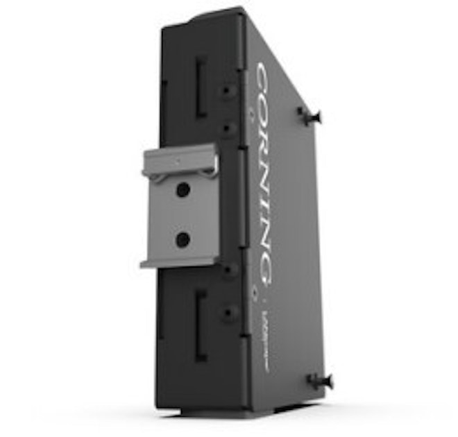 CORNING TERMINATION BOX DIN RAIL ADAPTER SPH | Fibre Optic Accessories ...