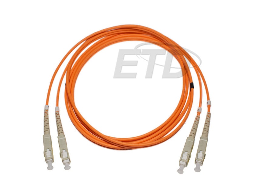 ETD CONNECTING CABLE-FIBRE 2SC - 2SC MM 25 M DPX | Fibre Optic Patch ...