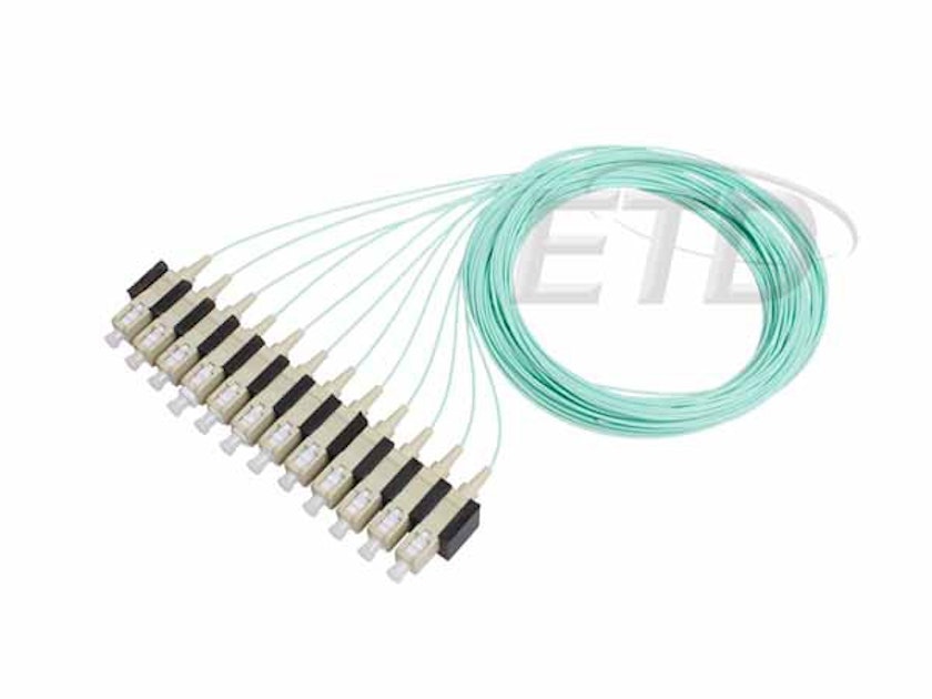 ETD PIG TAIL -FIBRE PIGTAIL SET 12XSC OM3 1,5M | Fibre Optic Adapters ...