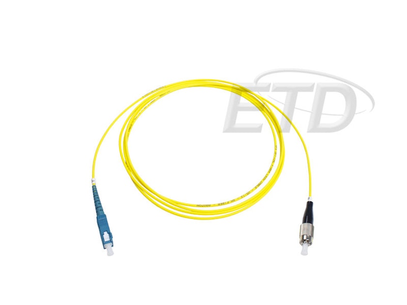ETD CONNECTING CABLE-FIBRE SC - FC SM 10 M SPX | Fibre Optic ...
