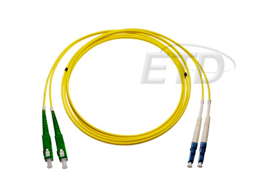 ETD CONNECTING CABLE-FIBRE 2SC/APC - 2LC/UPC SM 3 M DPX | Fibre Optic ...