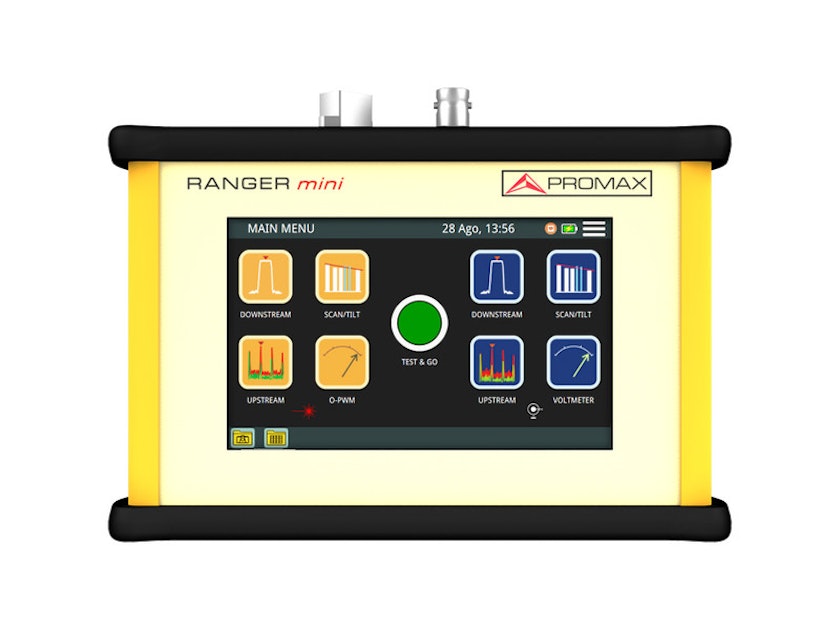 PROMAX MITTALAITE FINNSAT RANGER-MINI DOCSIS/HFC | Antenni- ja kaapeli ...