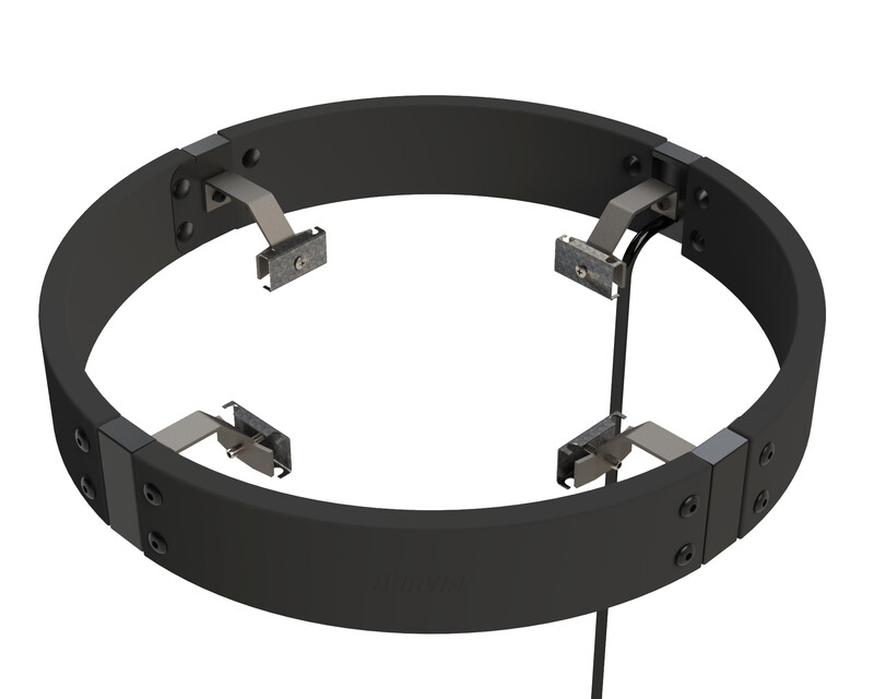 HARVIA ILLUMINATED SAFETY RAILING HARVIA LEGEND BLACK | Eletrical Sauna ...